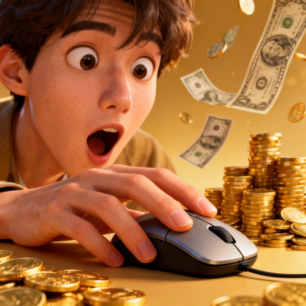 Touch The Mouse Now: Discover What Brings You Wealth?-buzzfun