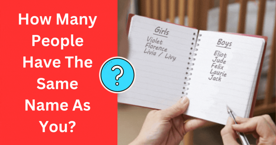 Test How Many People Have The Same Name As You?-quiztest