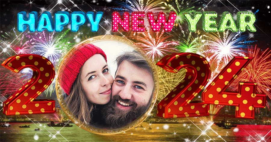 Create Your New Year 2024 Frame Photo! - DiggFun | All Games Quizzes ...