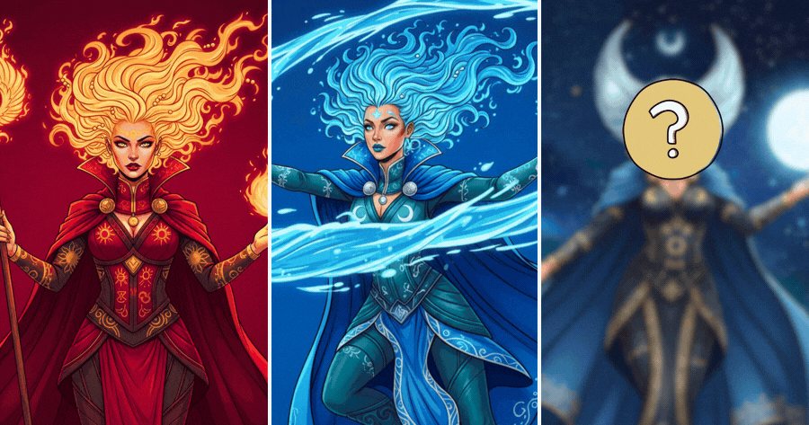 Welche Art von Hexe bist du, Feuer, Wasser oder etwas anderes ...