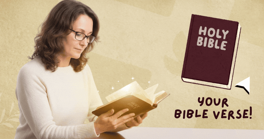 Touching The Bible Reveals Which Verse Was Written For You? - DiggFun ...